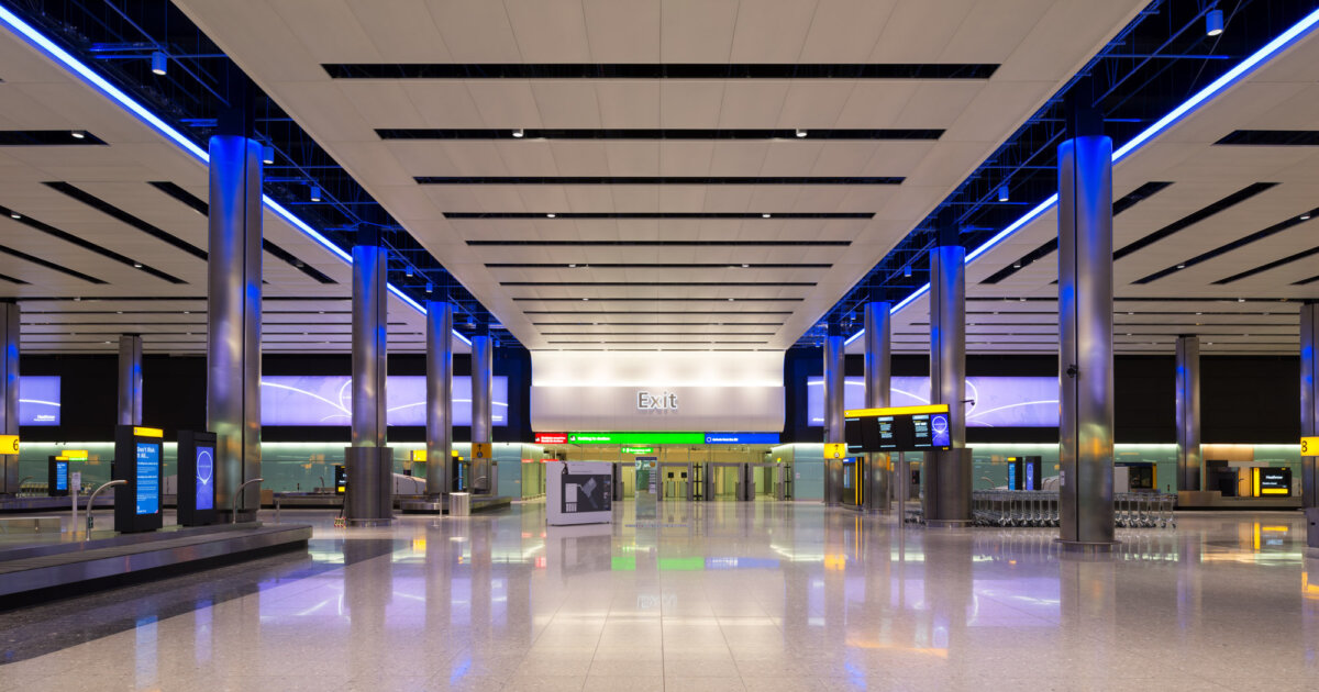 Terminal 2A — Studio Fractal — Architectural lighting design specialists