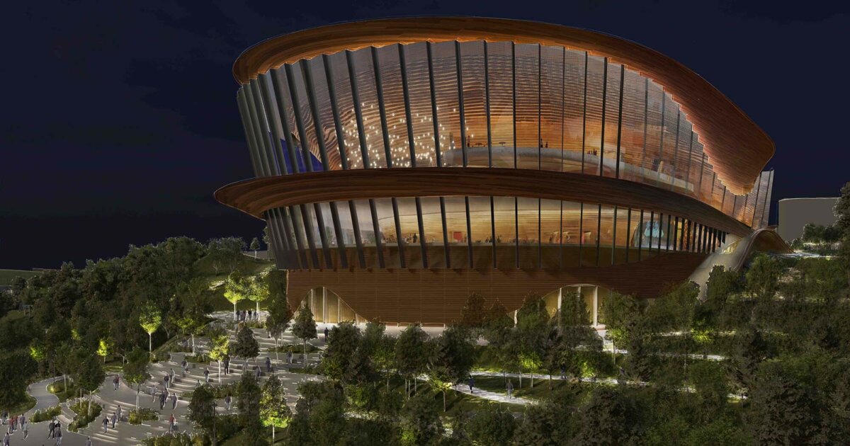 Tchaikovsky Opera House — Studio Fractal — Architectural lighting ...