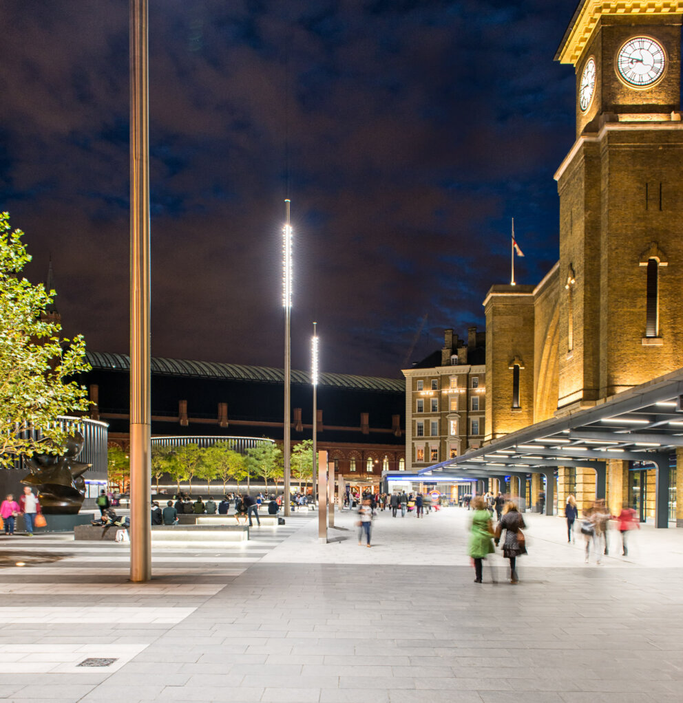Kings Cross Square — Studio Fractal — Architectural lighting design ...